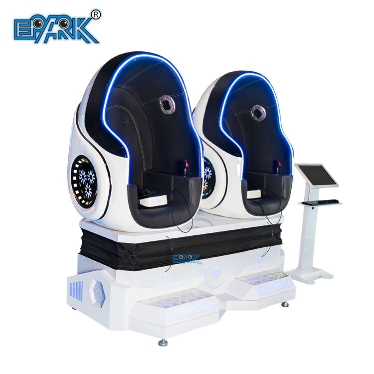 Amusement Park Arcade Virtual Reality Roller Coaster Vr Simulator Game Machine 2 Seats 9d Vr Egg ...